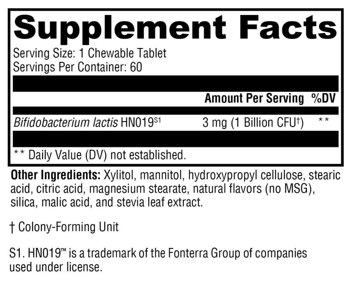 ProbioMax® Oral - 60 Chewable Tablets