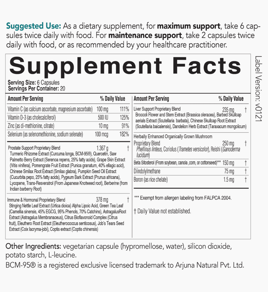 ProstaCaid® - 120 Capsules | Healthy Habits Living