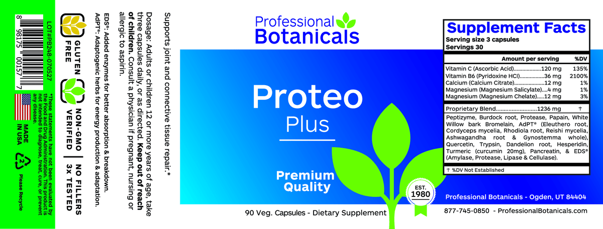 Proteo Plus™ - 90 Capsules | Healthy Habits Living
