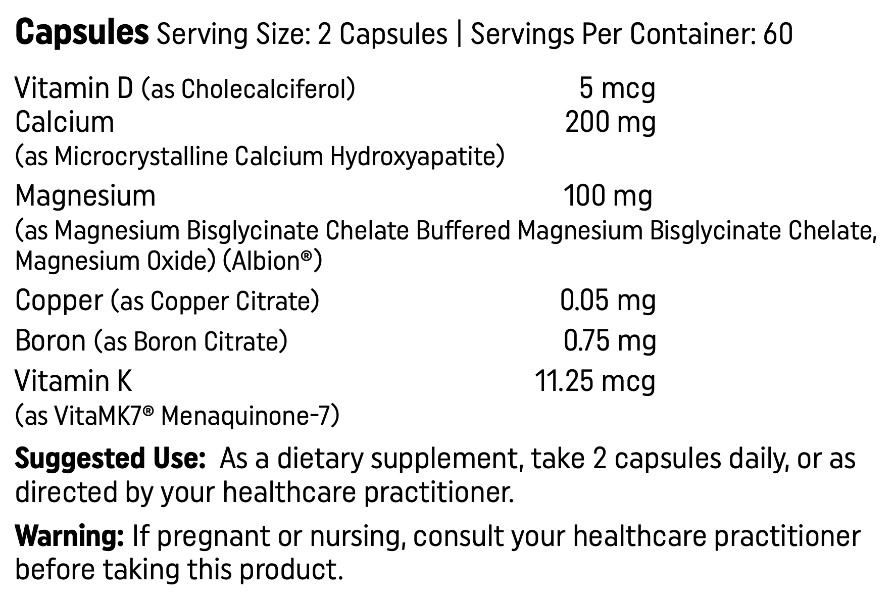 Super Cal Plus Capsules - 120 Capsules | Healthy Habits Living