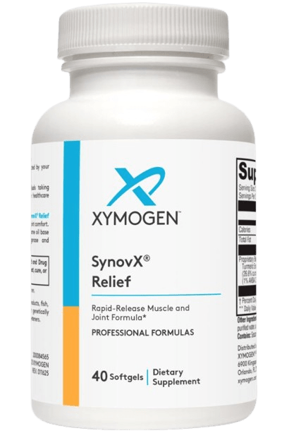 SynovX® Relief Vitamins & Supplements Xymogen 40 Softgels
