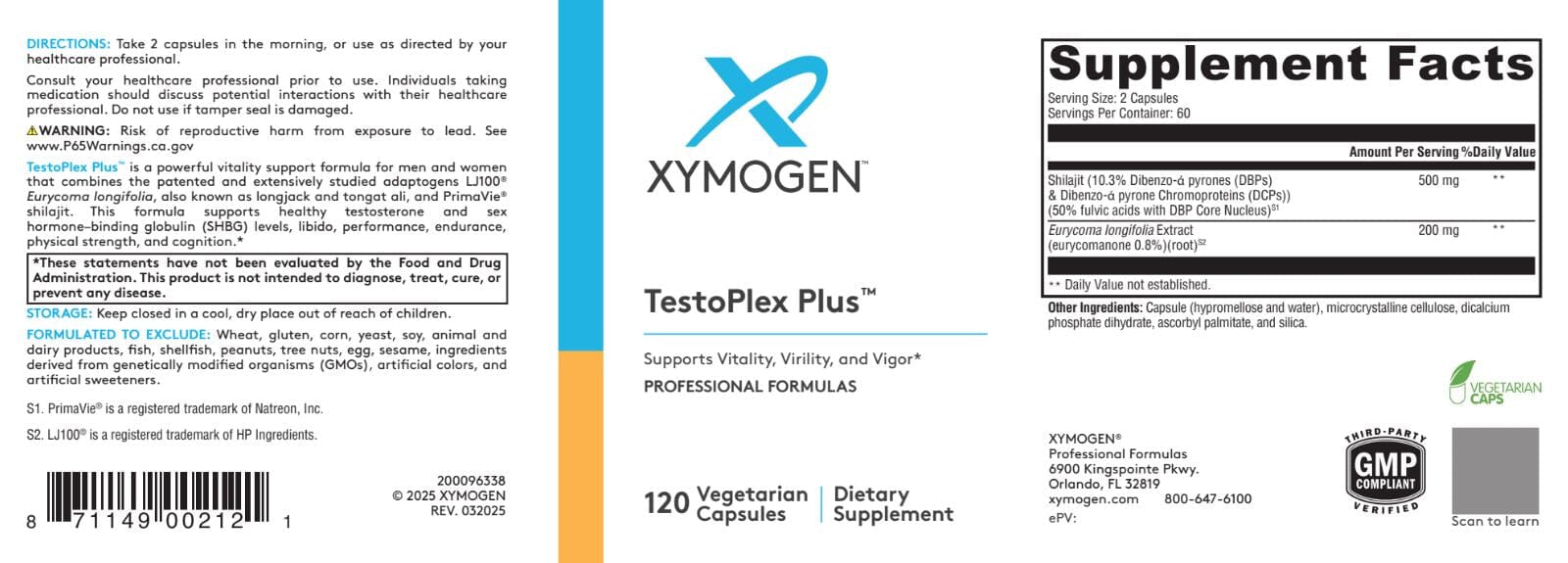TestoPlex™ Plus Default Category Xymogen