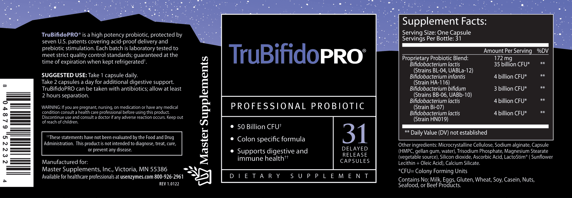 TruBifidoPRO® - 31 Capsules Default Category Master Supplements