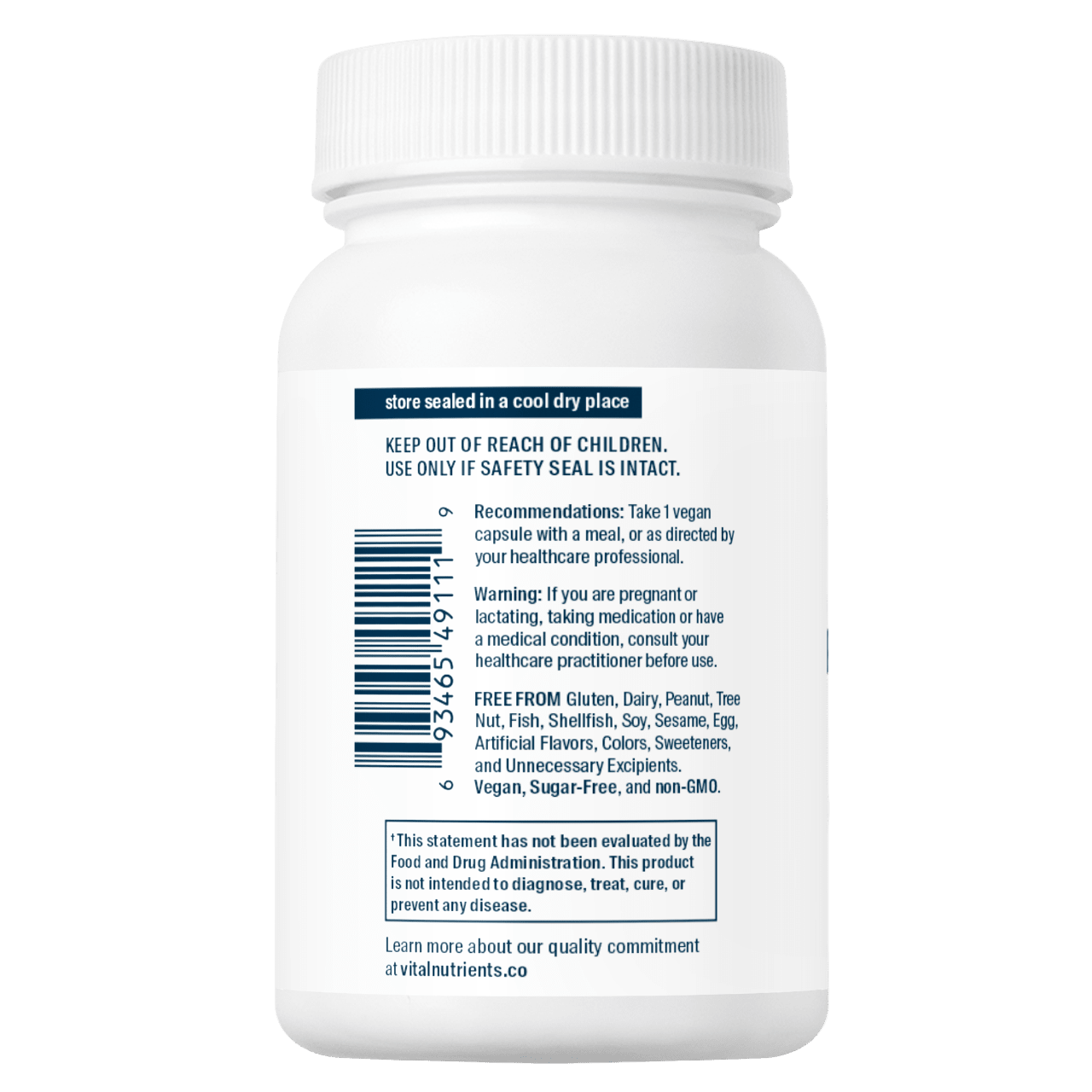 Vegan Pancreatic Enzymes - 90 Capsules Default Category Vital Nutrients