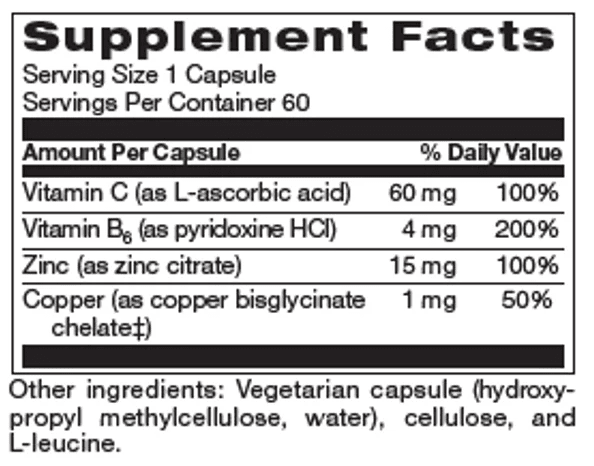 Zinc Plus - 60 Capsules