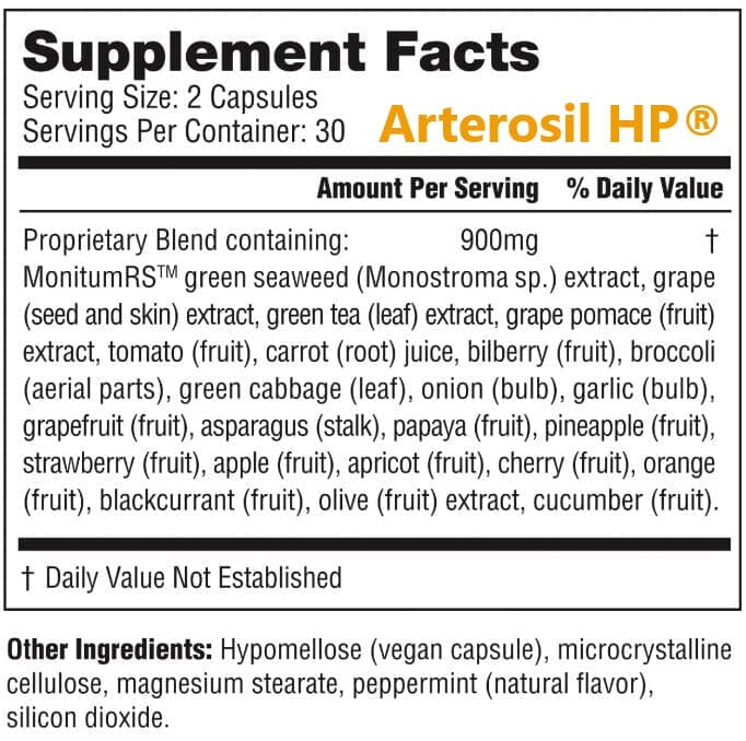 Bundle: Arterosil HP® and Vascanox HP® Default Category Calroy Health ...