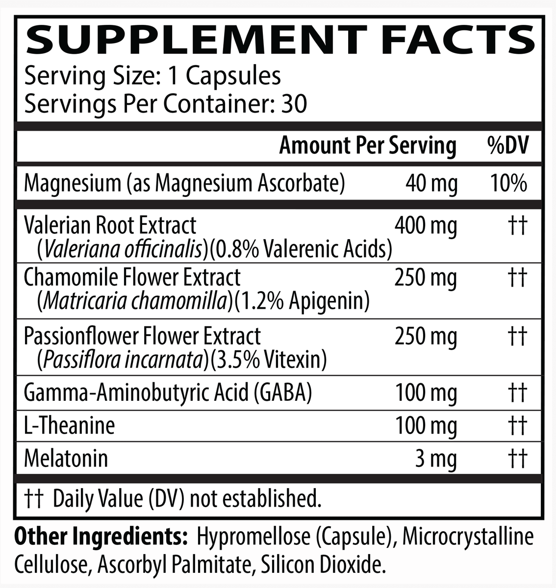 Neuro Night Essentials - 60 Capsules | Healthy Habits Living