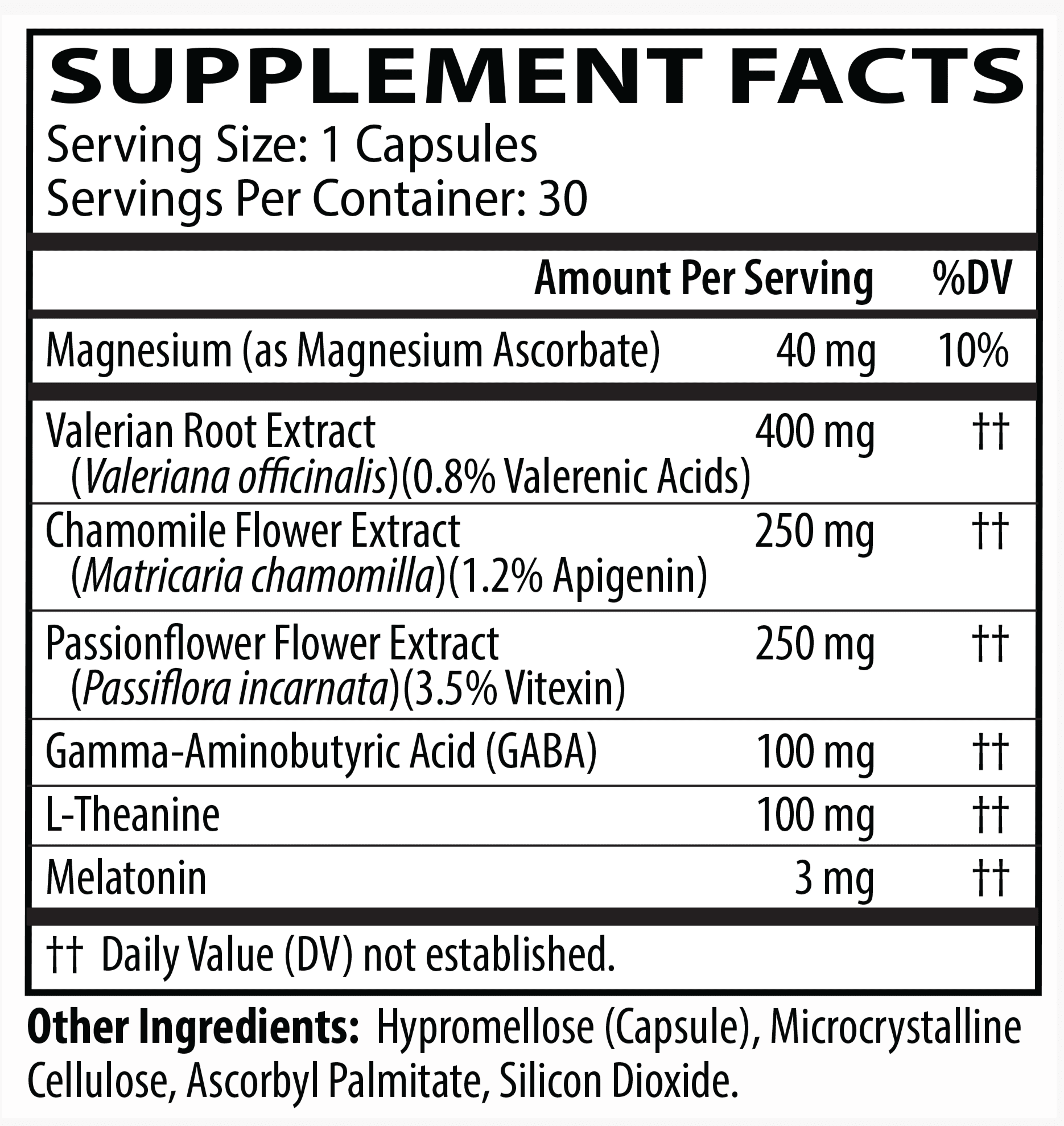 Neuro Night Essentials - 60 Capsules | Healthy Habits Living