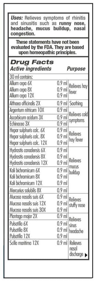 Guna Sinus Plus - 1 fl oz Default Category Guna Biotherapeutics