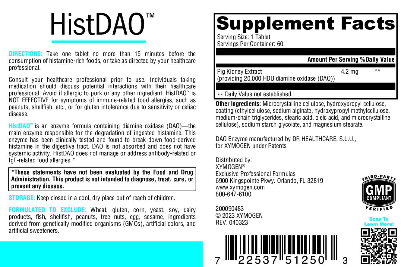 HistDAO™- 60 Tablets | Healthy Habits Living