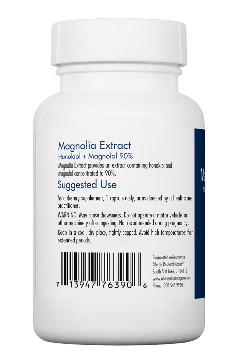 Magnolia Extract Honokiol + Magnolol 90% - 120 Capsules | Healthy ...