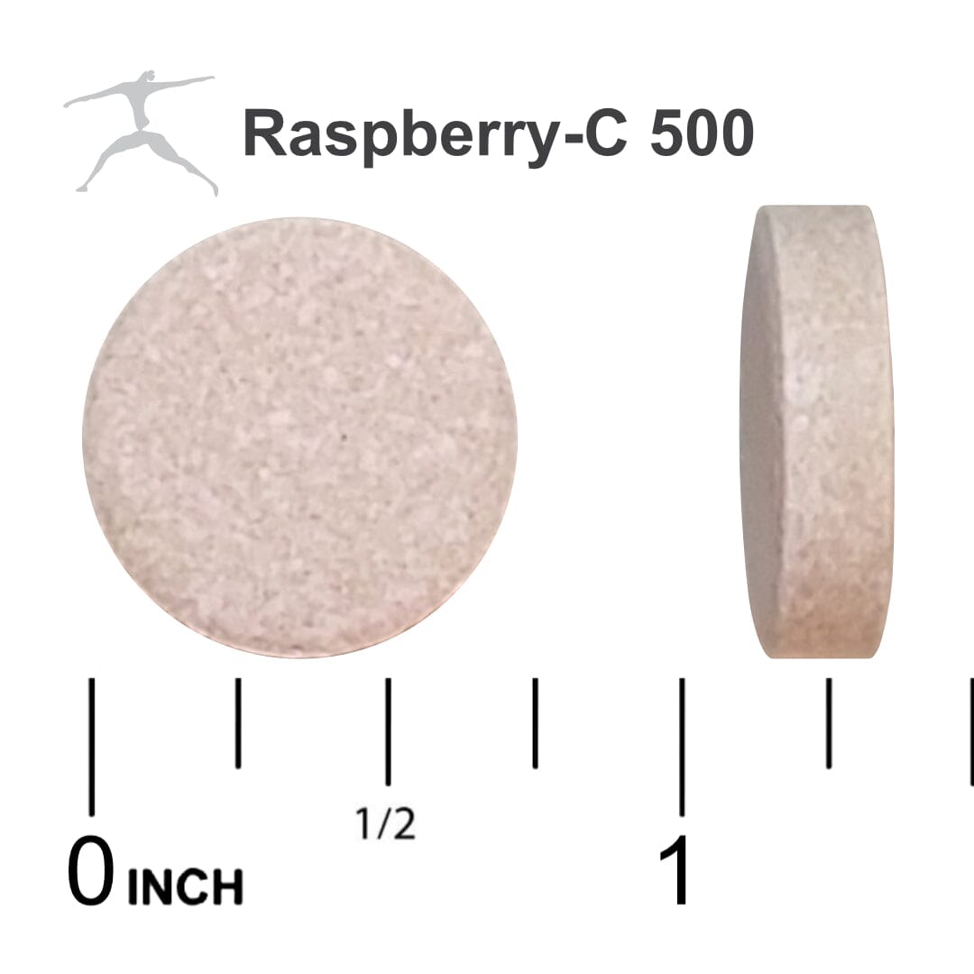 Raspberry C-500 - 100 Chewable Tablets | Healthy Habits Living