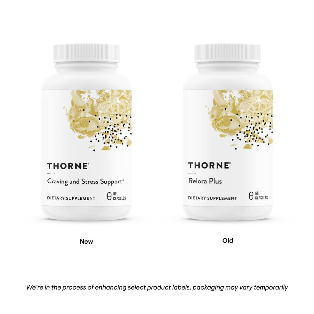 Craving and Stress Support (Formerly Relora Plus) - 60 Capsules ...