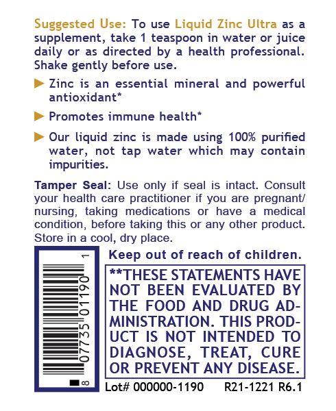 Liquid Zinc Ultra - 8 fl. oz.