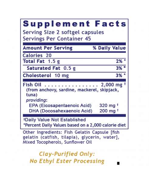 EPA/DHA Marine - 90 Softgels | Healthy Habits Living
