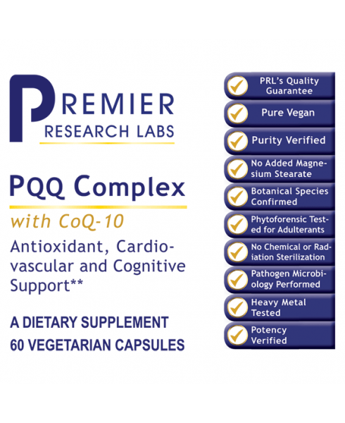 PQQ Complex - 60 Capsules – Healthy Habits Living