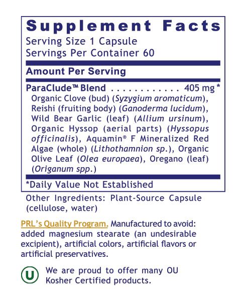 Paratosin - 60 Capsules – Healthy Habits Living