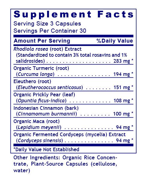 Adaptogen-R3 - 90 Capsules | Healthy Habits Living