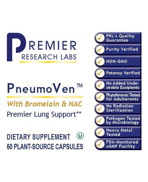 PneumoVen - 60 Capsules | Healthy Habits Living