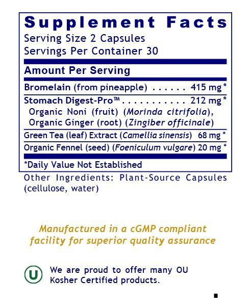 GastroVen - 60 Capsules | Healthy Habits Living