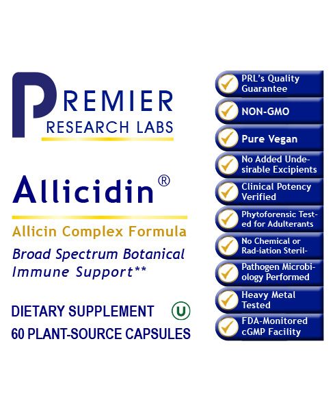 Allicidin - 60 Capsules | Healthy Habits Living