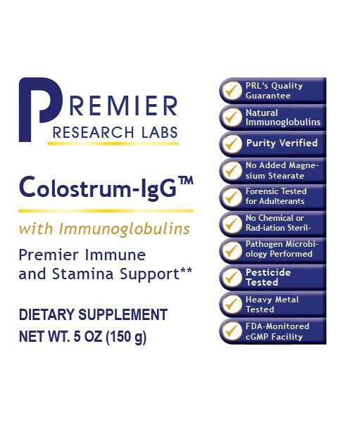 Colostrum-IgG Powder - 5 oz | Healthy Habits Living