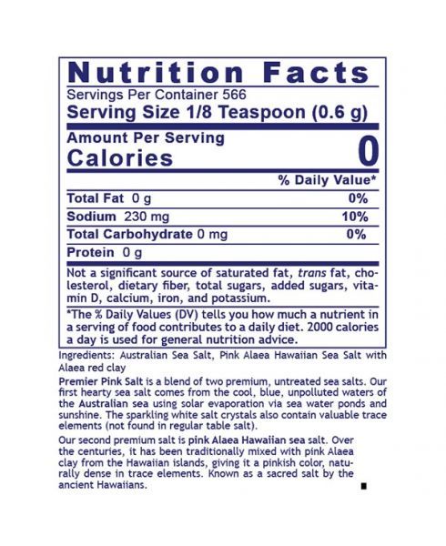 Pink Salt, Premier - 12 oz – Healthy Habits Living