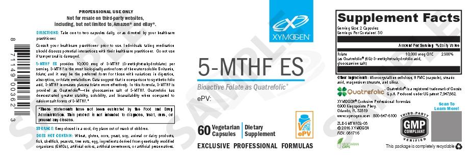 5-MTHF ES - 60 Capsules | Healthy Habits Living
