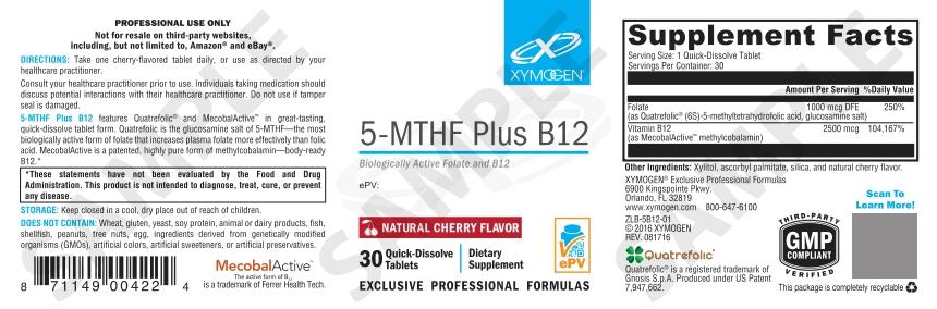 5-MTHF Plus B12 | Healthy Habits Living