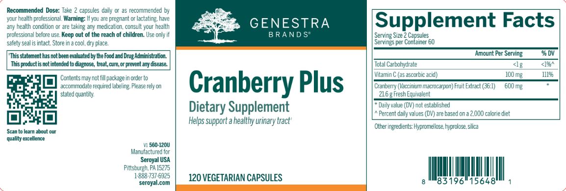 Cranberry Plus – Healthy Habits Living