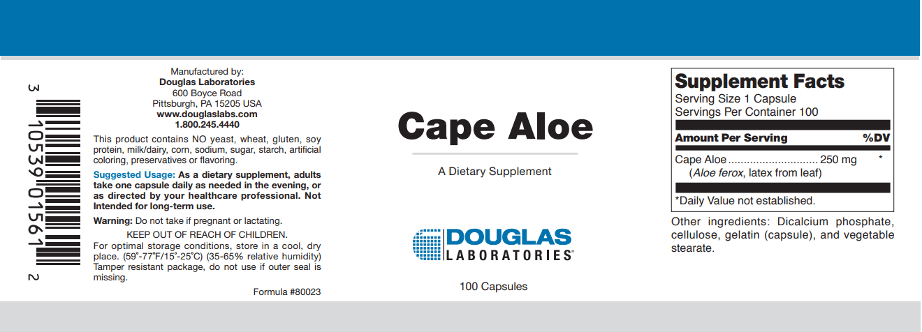 Cape Aloe - 100 Capsules | Healthy Habits Living