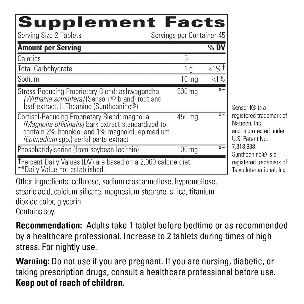 Cortisol Manager Stress Hormone Stabilizer | Healthy Habits Living