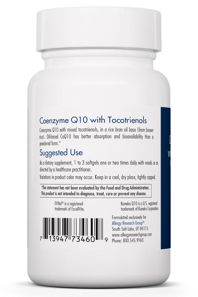 Coenzyme Q10 with Tocotrienols - 60 SoftGels | Healthy Habits Living