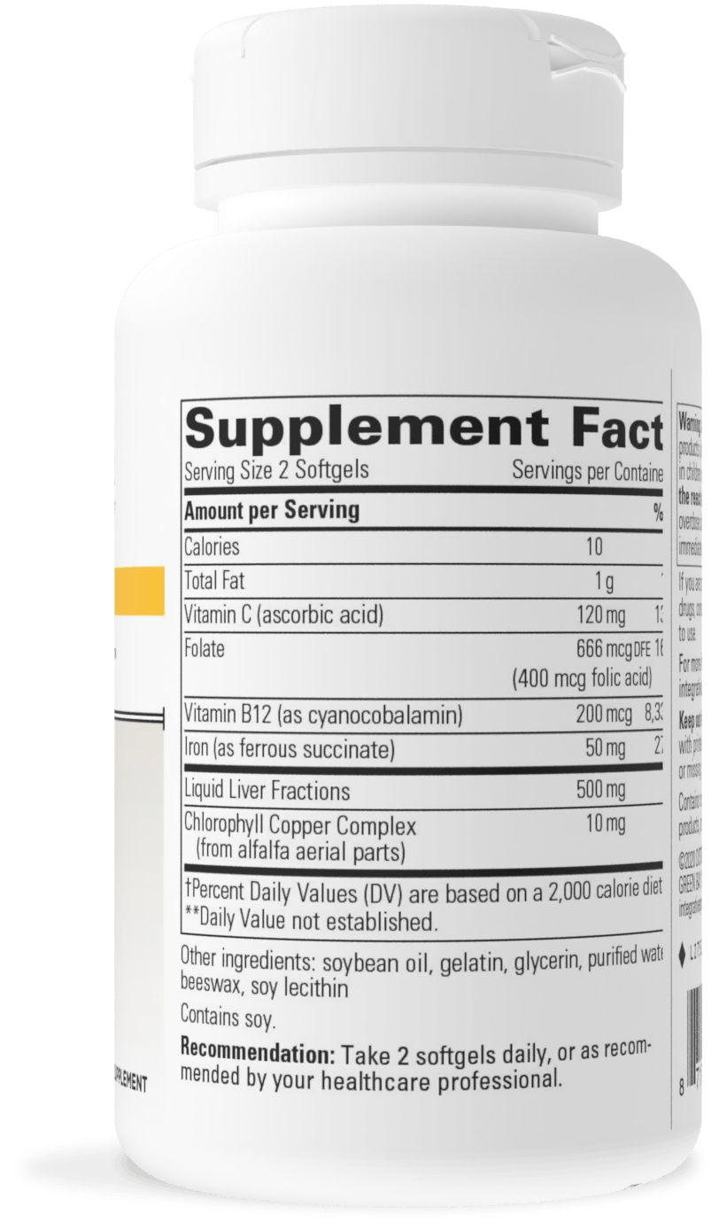 Iron Complex - 90 Softgels – Healthy Habits Living