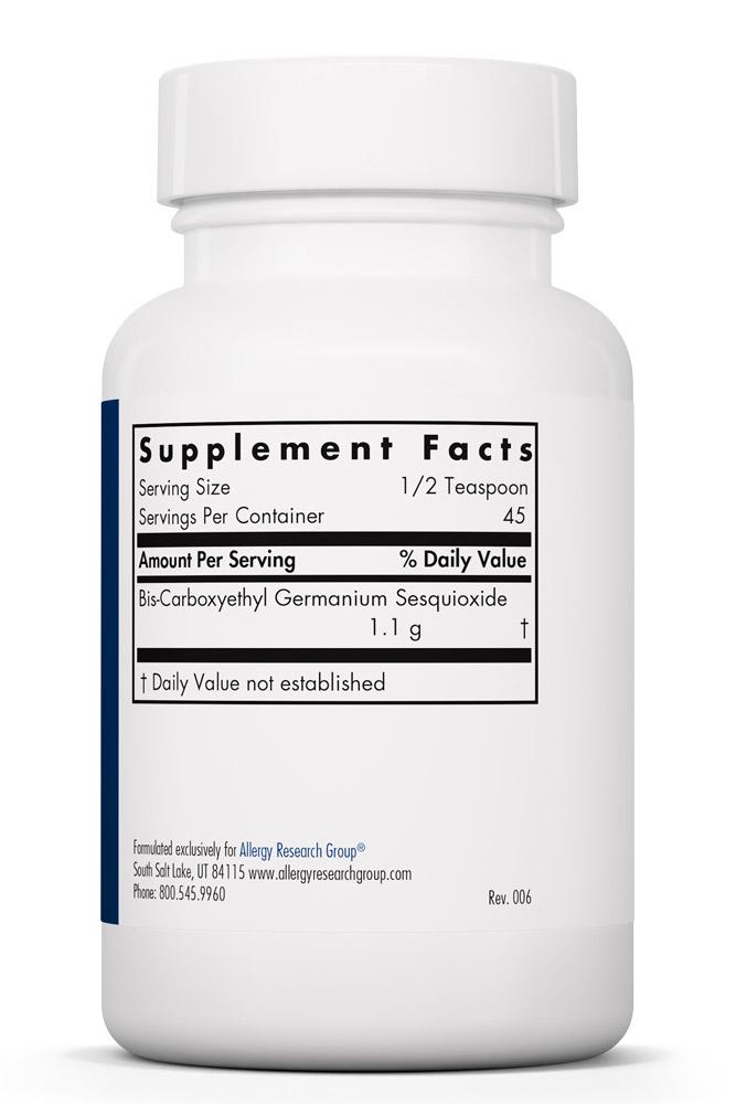 Organo-Germanium Ge-132 | Healthy Habits Living