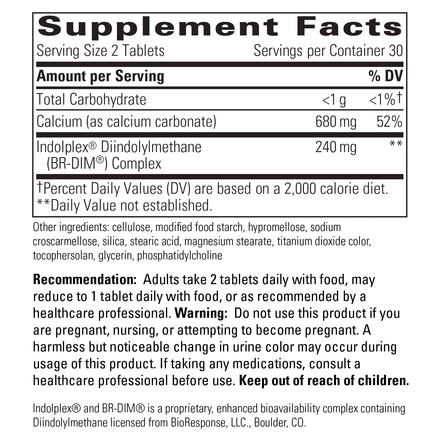 Indolplex® w/ DIM® - 60 Tablets | Healthy Habits Living