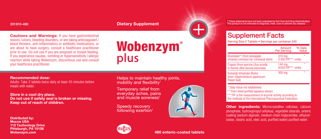 Wobenzym ® Plus | Healthy Habits Living