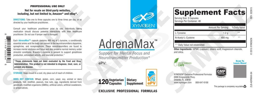 AdrenaMax™ - 120 Capsules – Healthy Habits Living