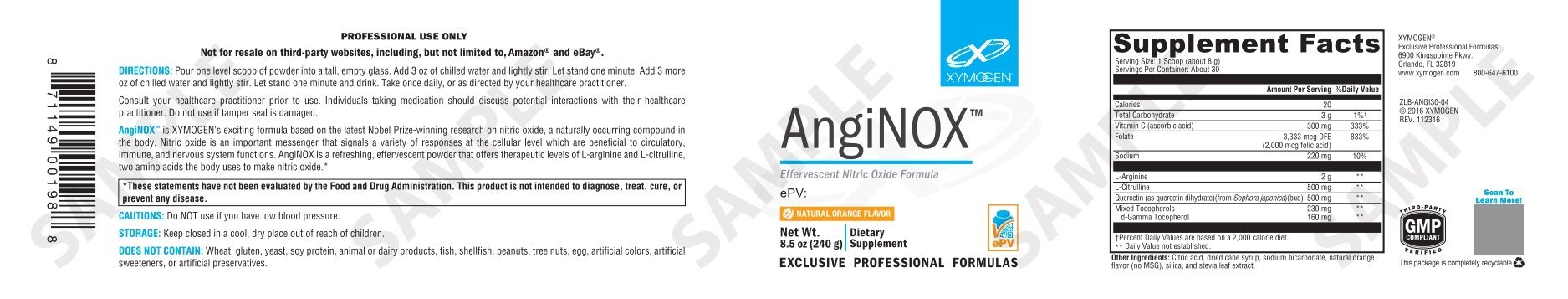 AngiNOX™ Default Category Xymogen