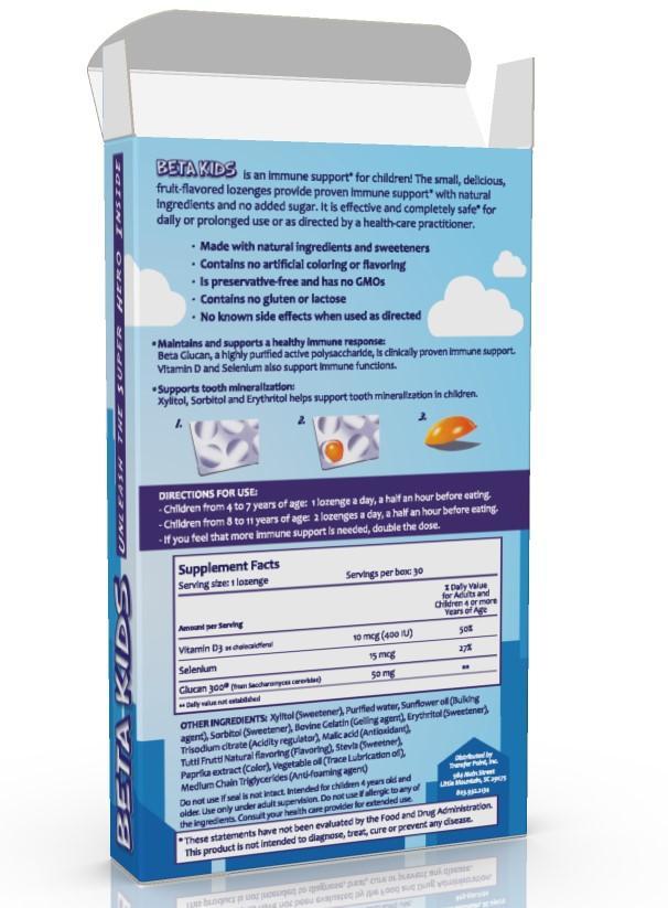 Beta Kids - 30 Lozenges – Healthy Habits Living