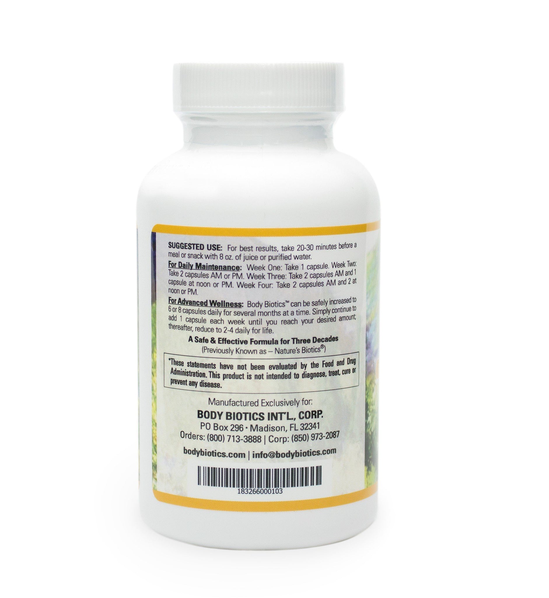 Body Biotics SBO Probiotics Consortia™ with Prebiotics - 90 Capsules ...