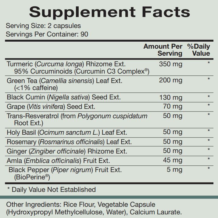 Botanical Treasures® - 180 Capsules | Healthy Habits Living