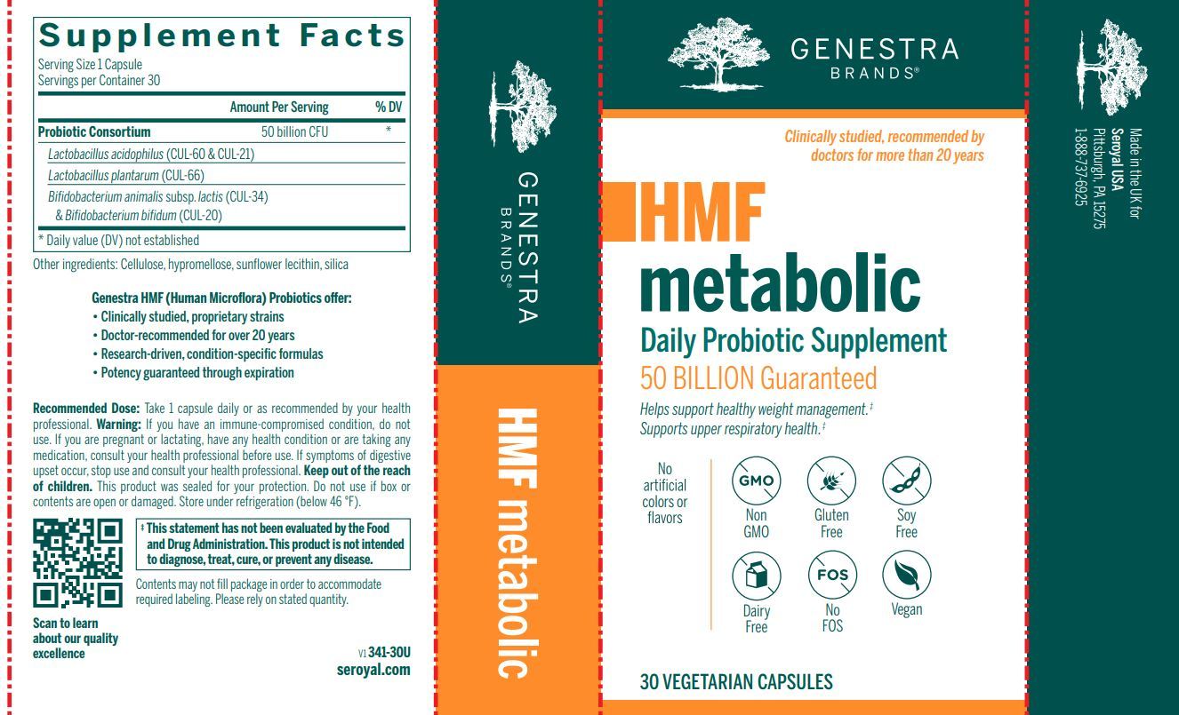 HMF Metabolic - 30 Capsules | Healthy Habits Living