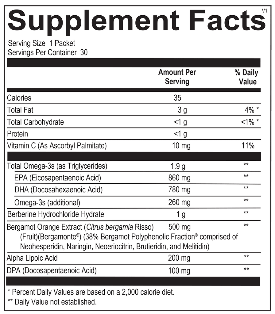 Cardio MET Pack - 30 Packets | Healthy Habits Living