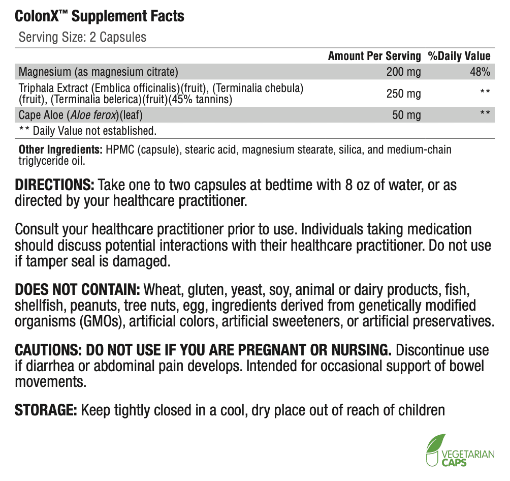 ColonX™ – Healthy Habits Living