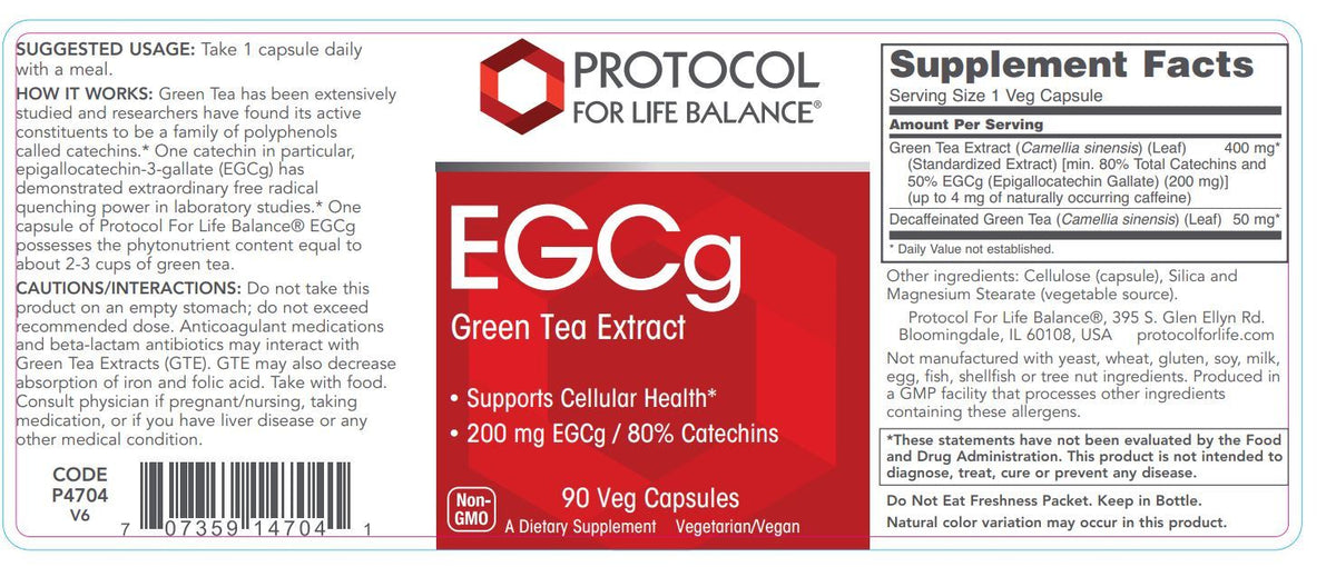 EGCg - 90 Capsules – Healthy Habits Living