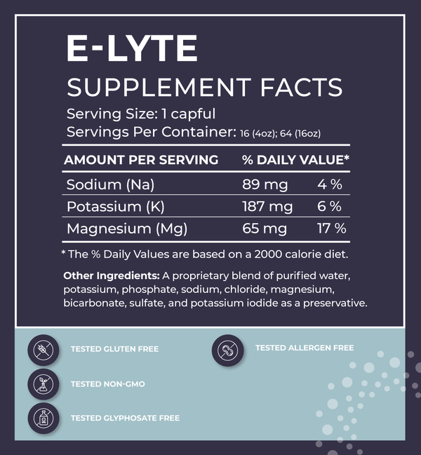 E-Lyte Balanced Electrolyte Concentrate - 16 fl oz | Healthy Habits Living