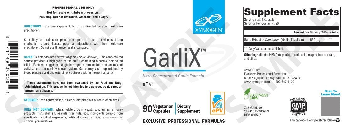 GarliX™ - 90 Capsules | Healthy Habits Living