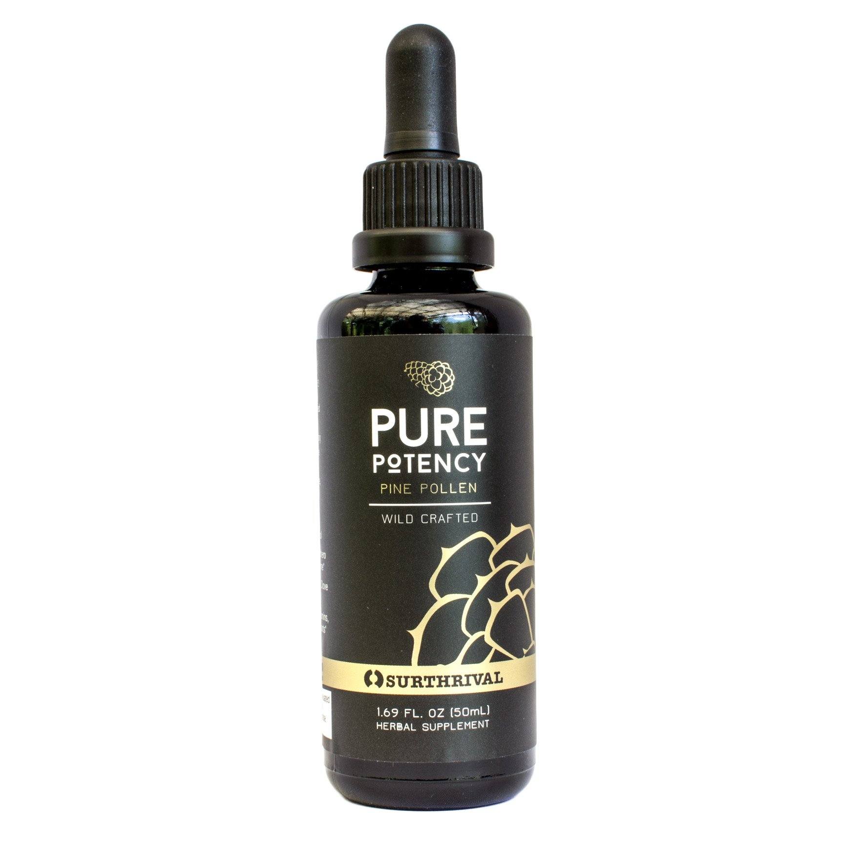 Pine Pollen Pure Potency - 50 ml | Healthy Habits Living
