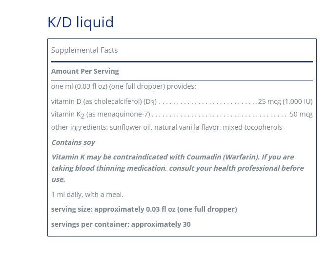 K/D liquid - 3 fl oz – Healthy Habits Living